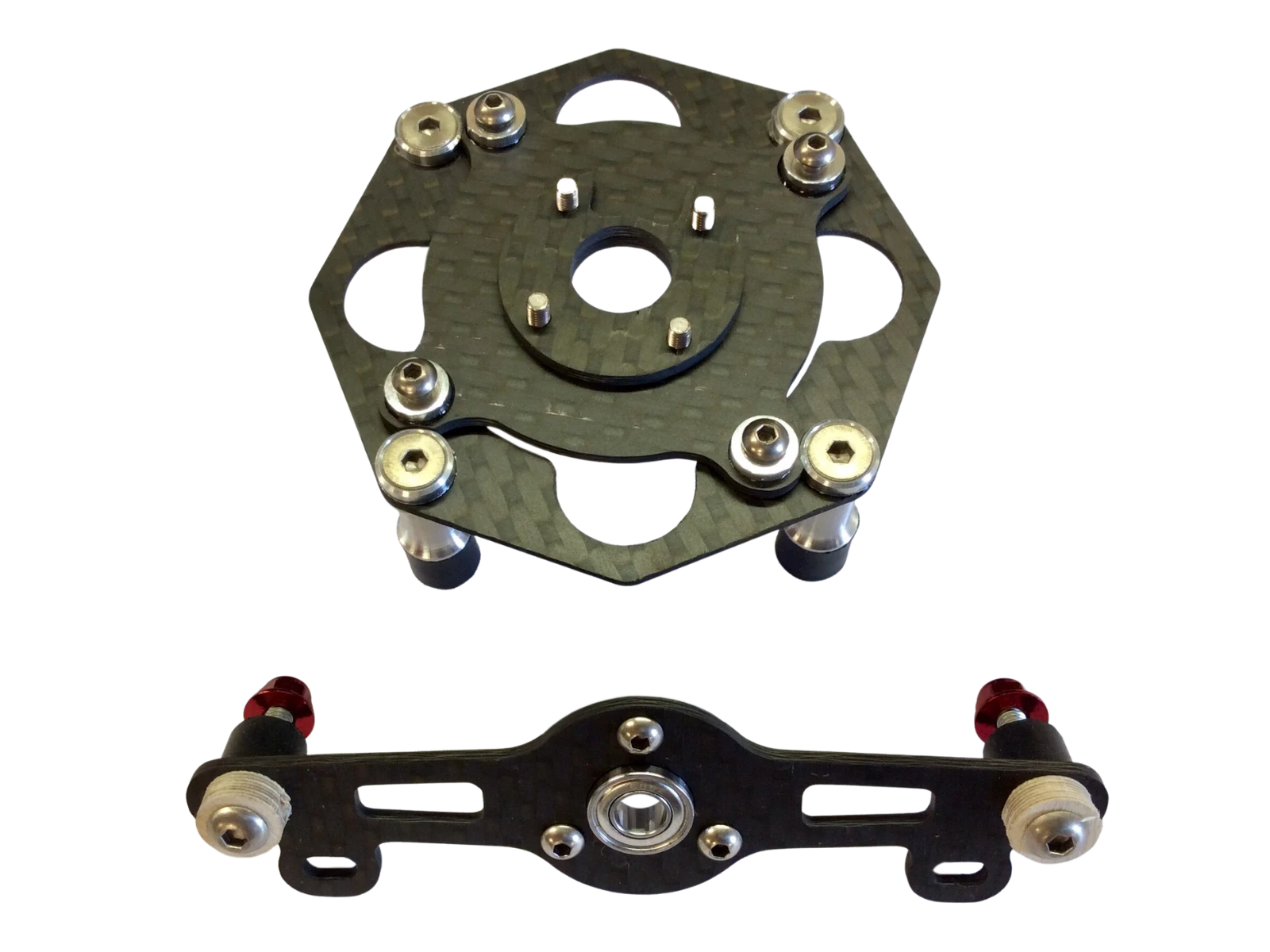 RS Carbon Motor Mount for "Brenner" V4 Contra System